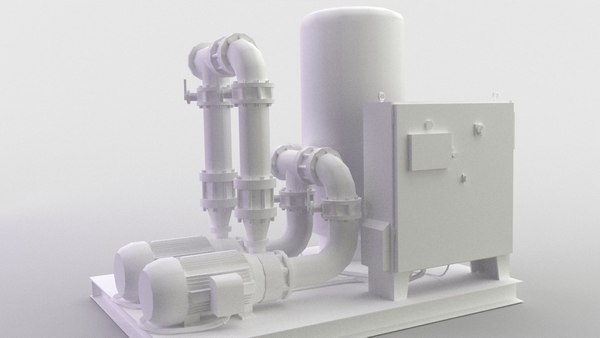 3D sewage plant treatment - TurboSquid 1525678