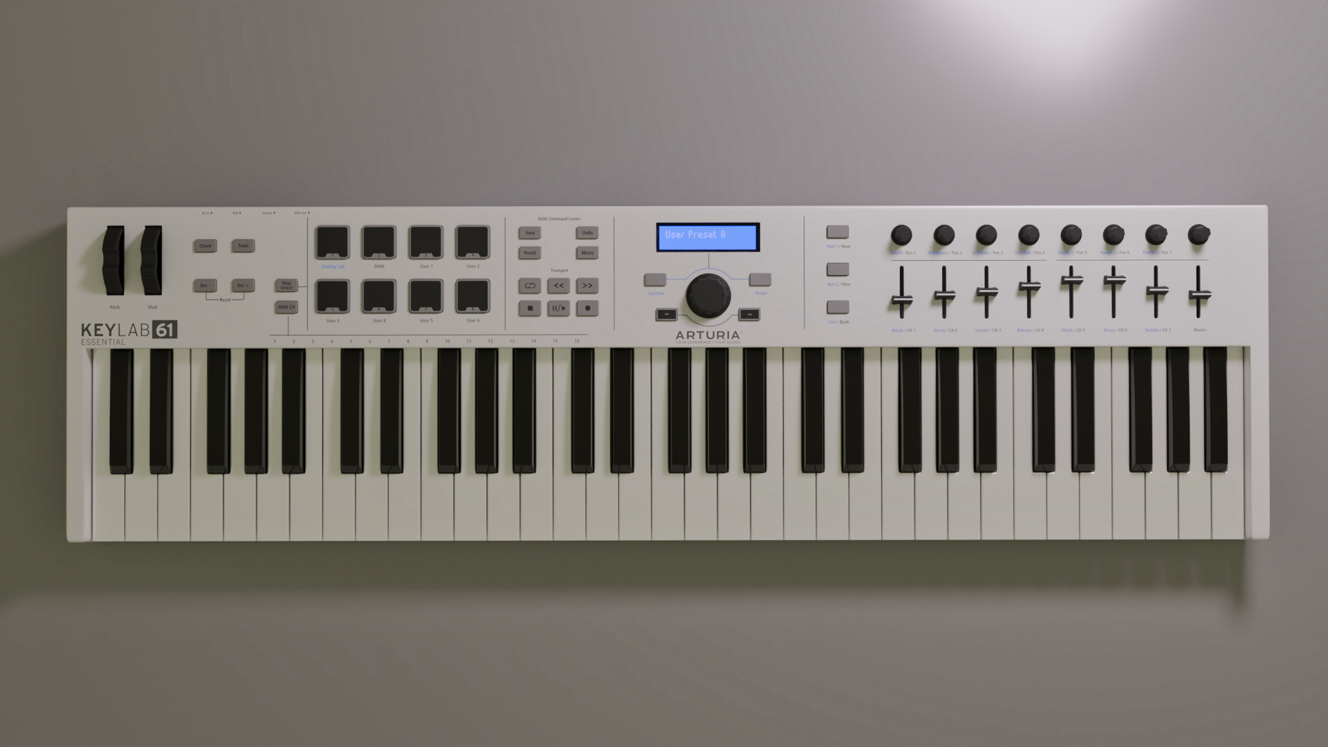 Arturia MIDI controller 61 3D model - TurboSquid 1871452