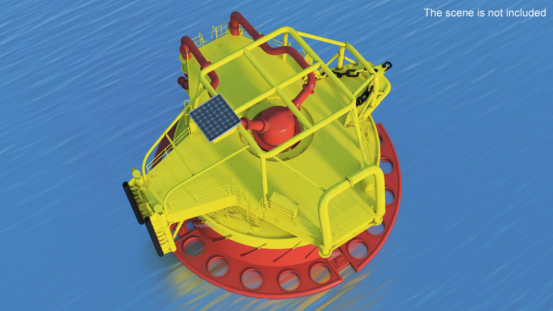 3D model Marine Steel Mooring Buoy - TurboSquid 2121891