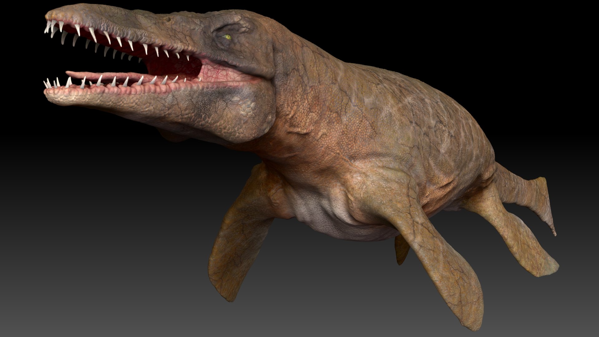 Tylosaurus Sculpt Project Model - TurboSquid 1777484