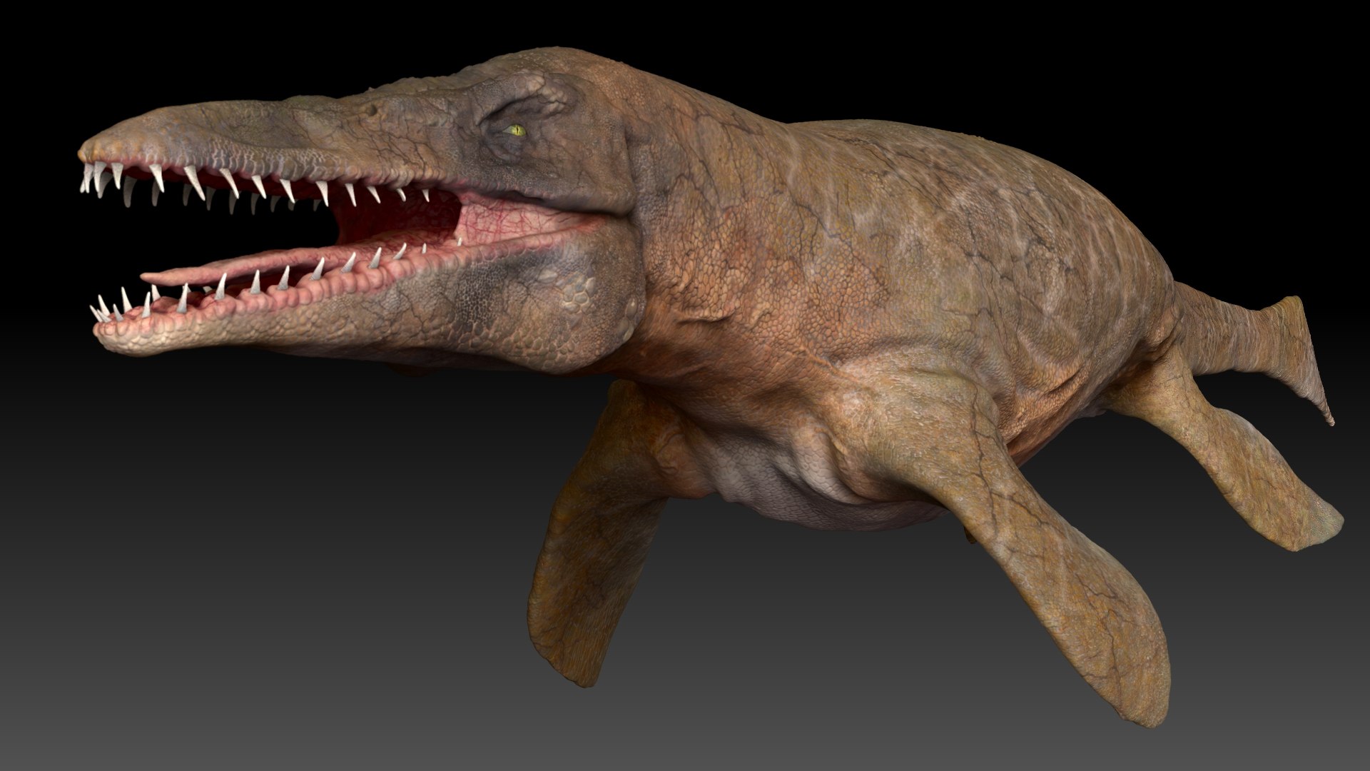 Tylosaurus Sculpt Project Model - TurboSquid 1777484