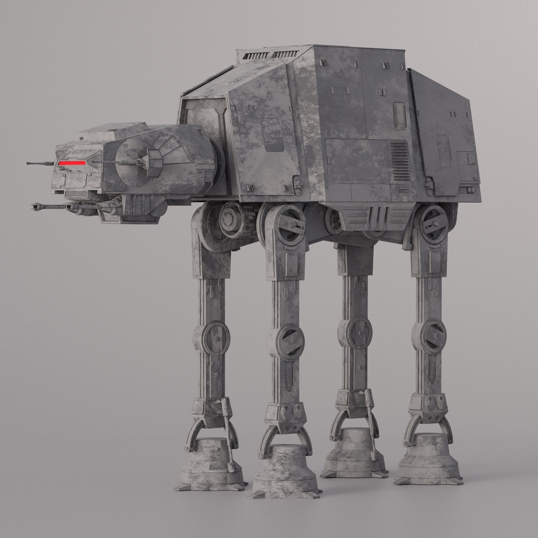 3D Star Wars AT-AT Model - TurboSquid 1841178