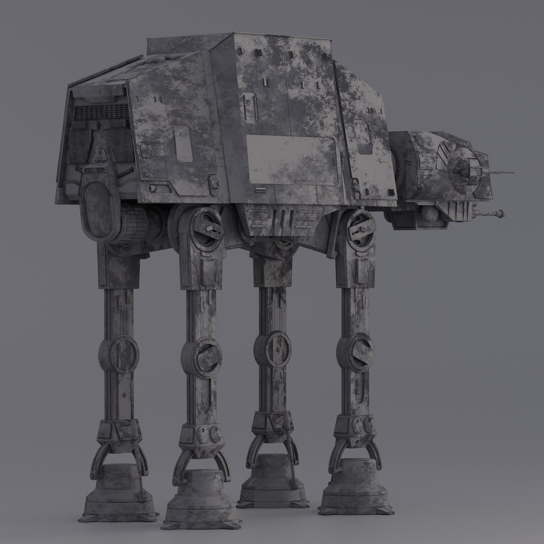 3D Star Wars AT-AT Model - TurboSquid 1841178