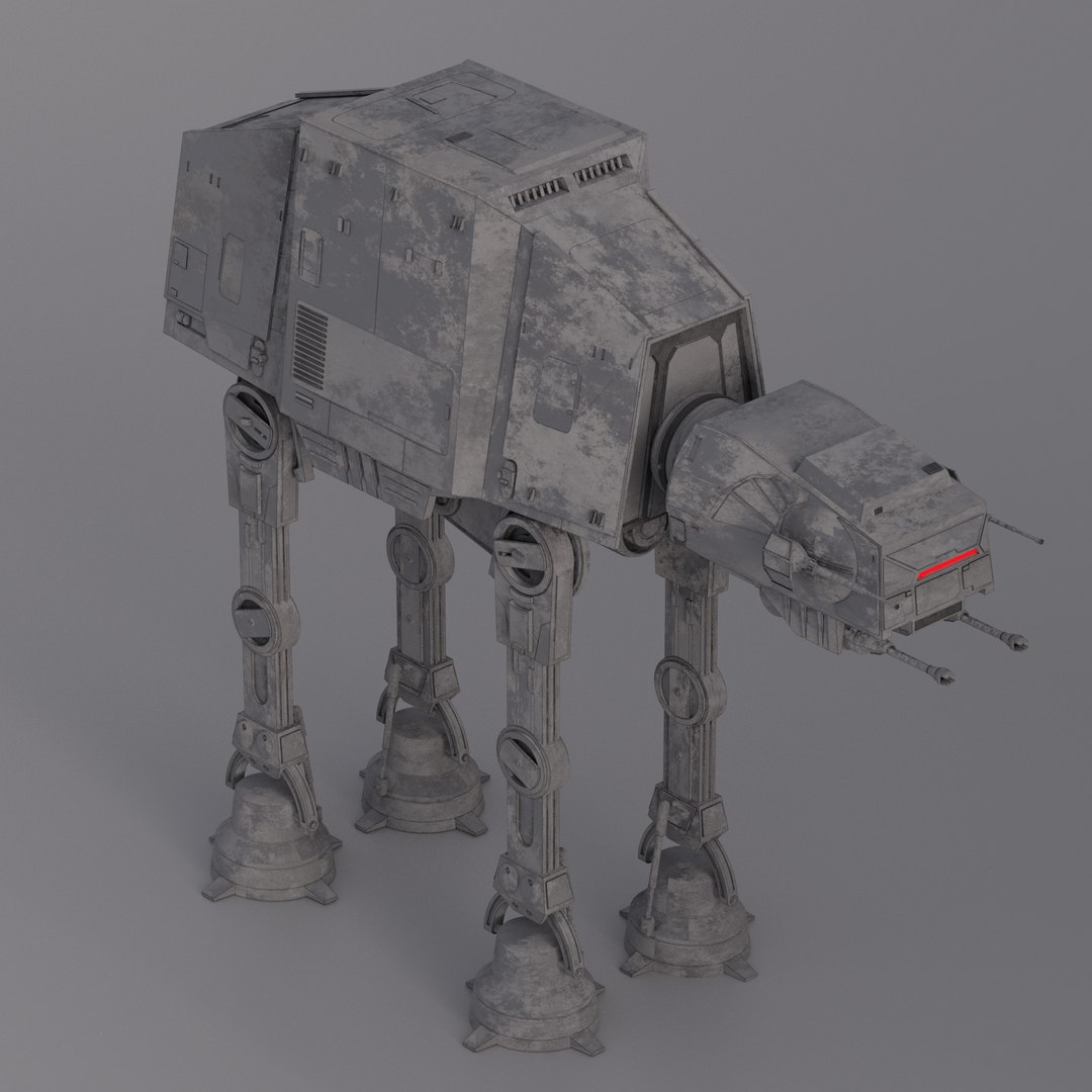 3D Star Wars AT-AT Model - TurboSquid 1841178