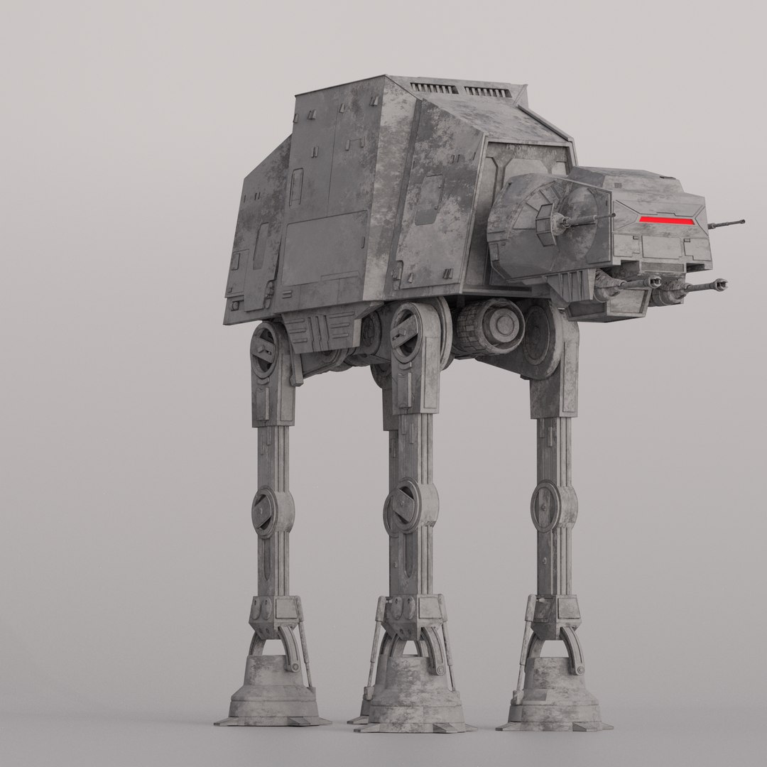3D Star Wars AT-AT Model - TurboSquid 1841178