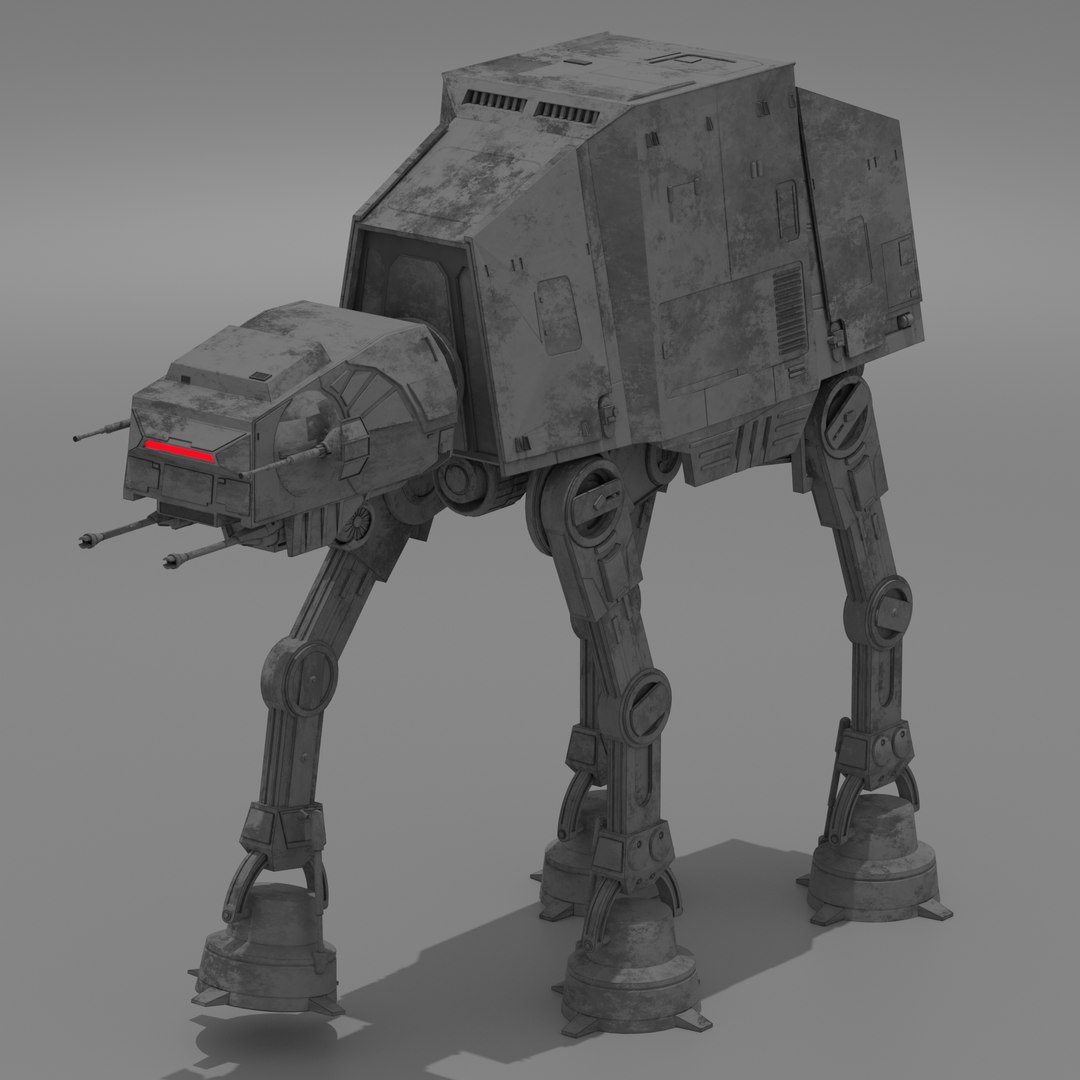 3D Star Wars AT-AT Model - TurboSquid 1841178