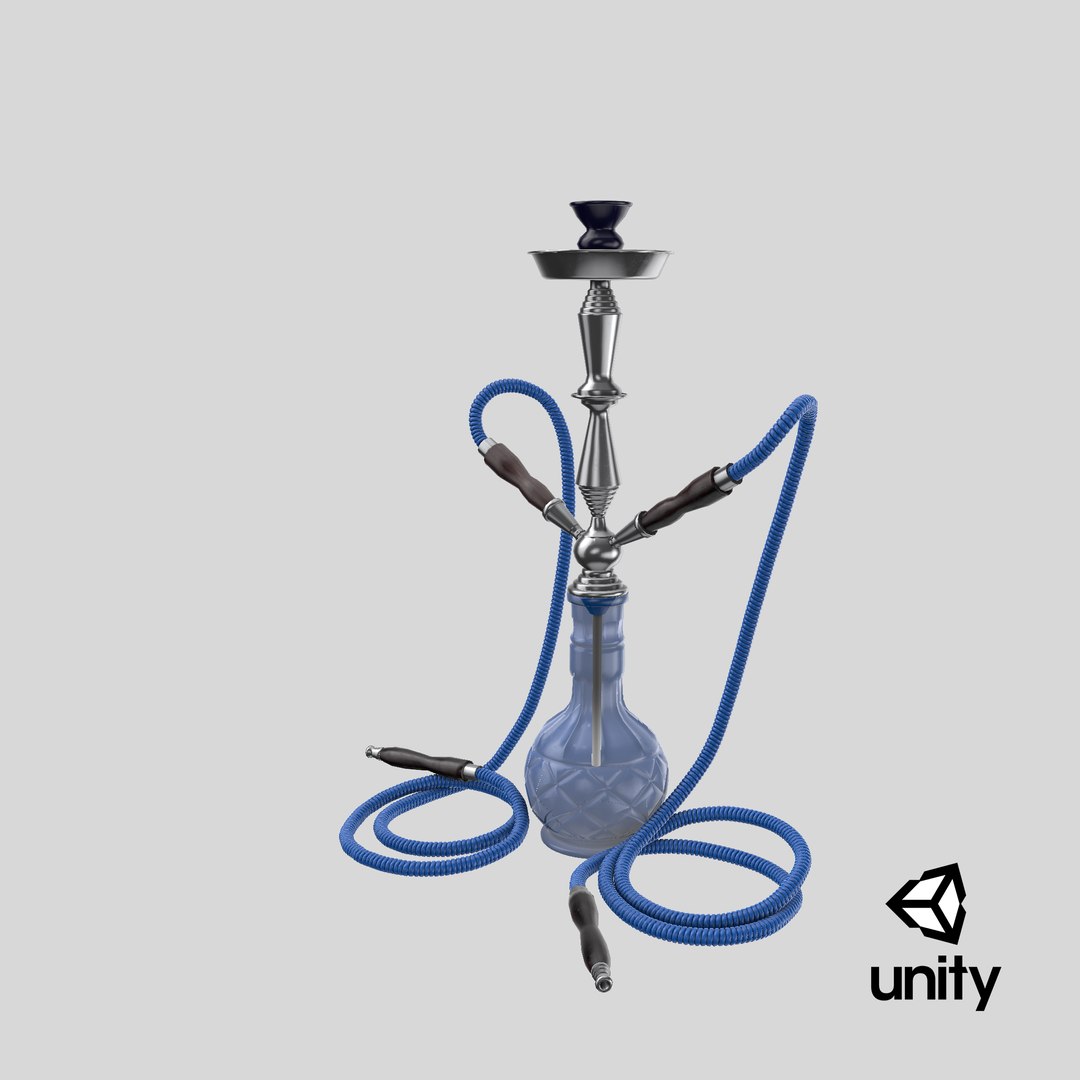 3D hookah pipe 03 model - TurboSquid 1158323