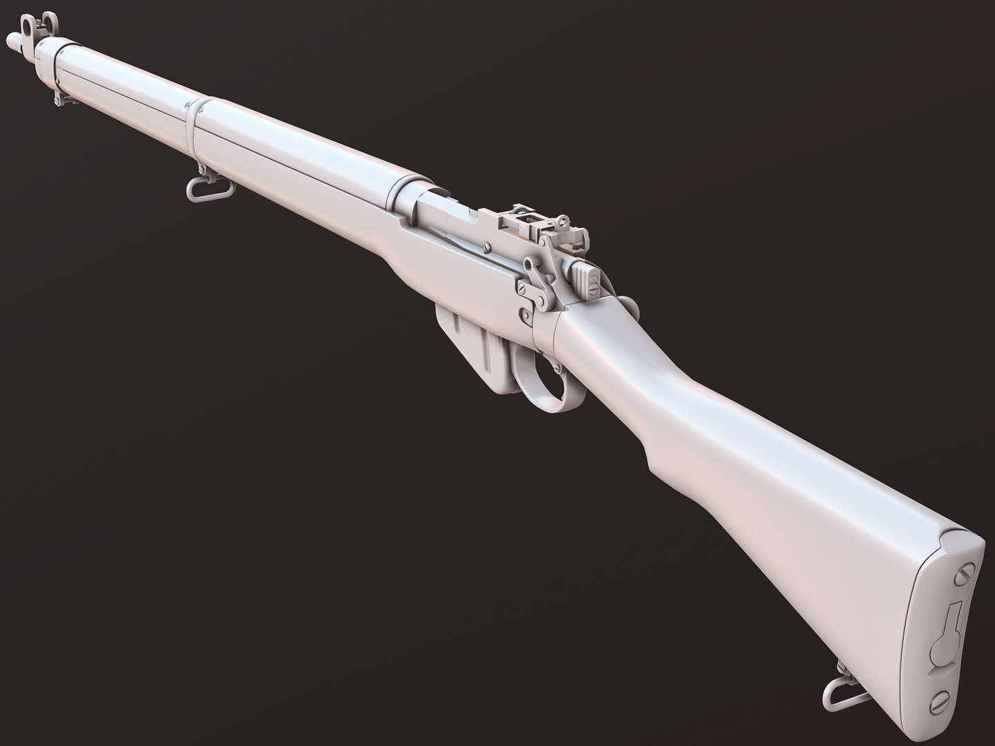 Lee-Enfield Mk1 3D Model - TurboSquid 2023108