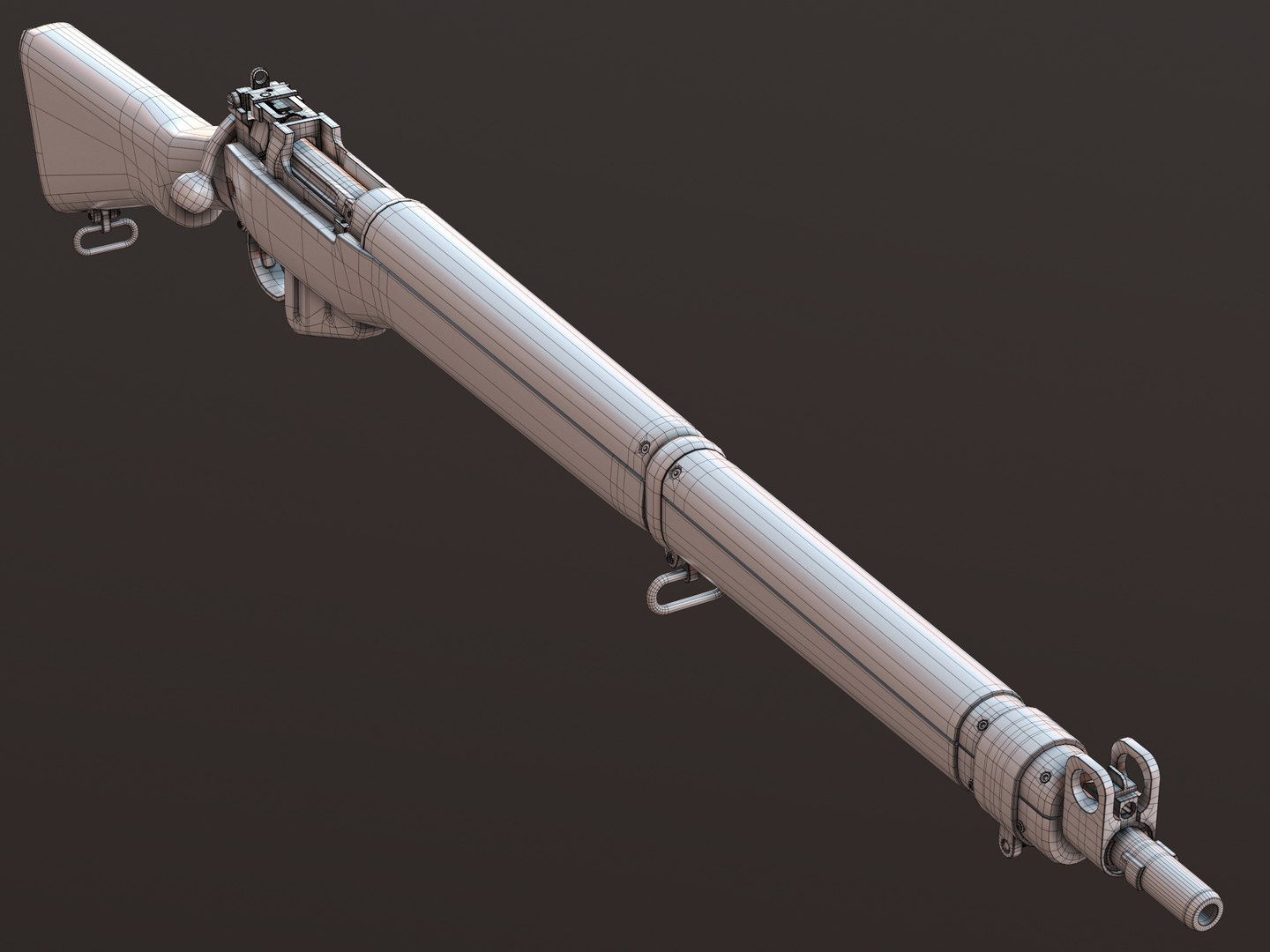 Lee-Enfield Mk1 3D Model - TurboSquid 2023108