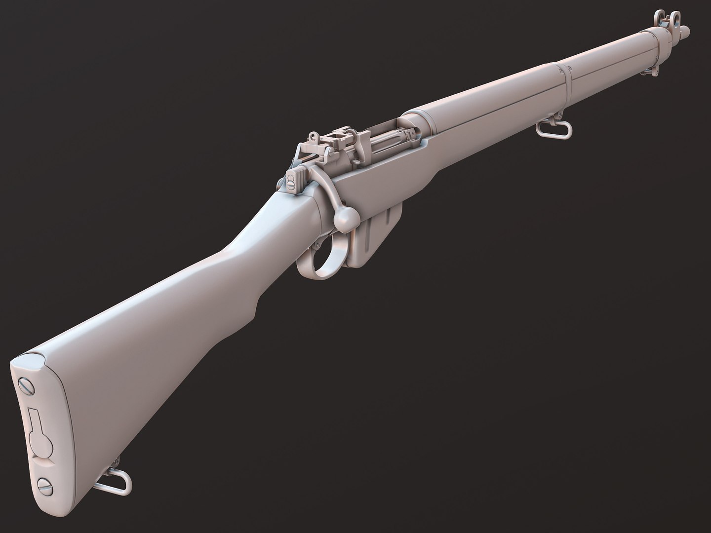 Lee-Enfield Mk1 3D Model - TurboSquid 2023108