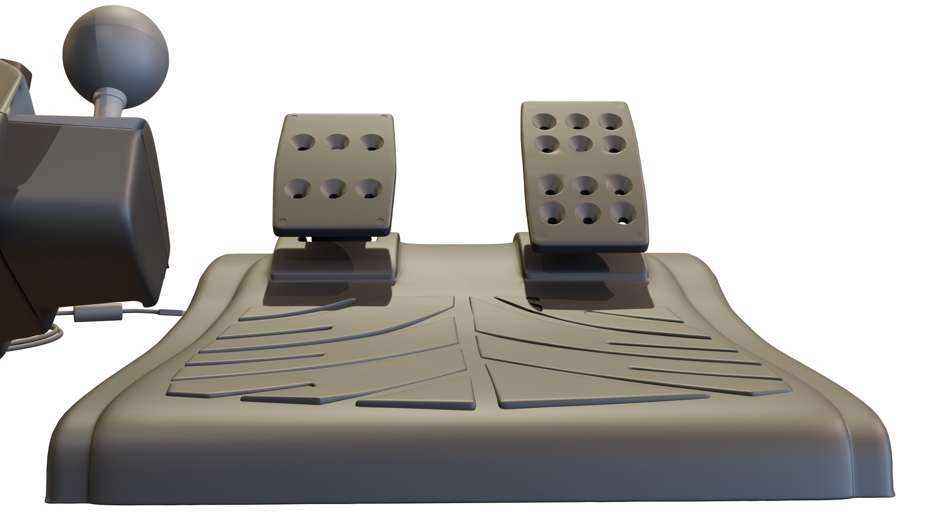 3D High-Detail Racing Wheel And Pedal Set 3D Model Model - TurboSquid ...