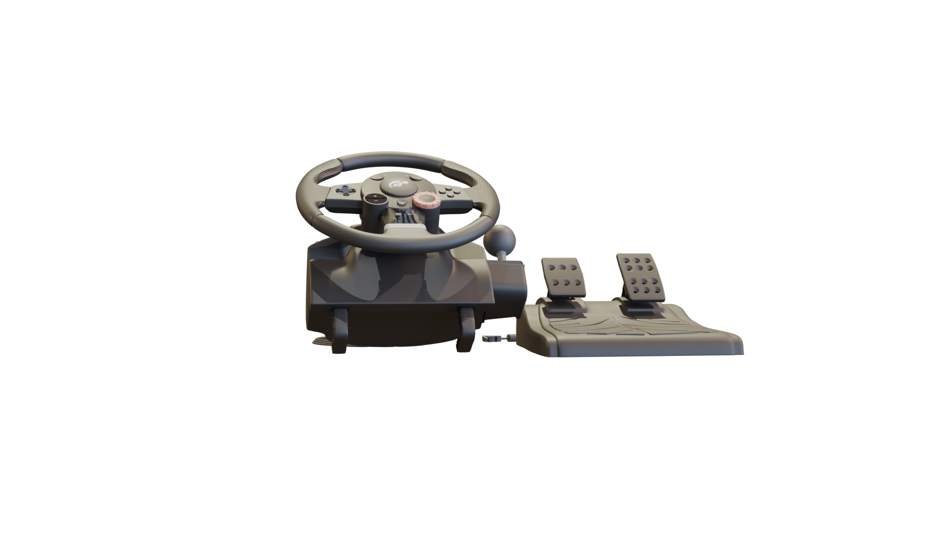 3D High-Detail Racing Wheel And Pedal Set 3D Model Model - TurboSquid ...