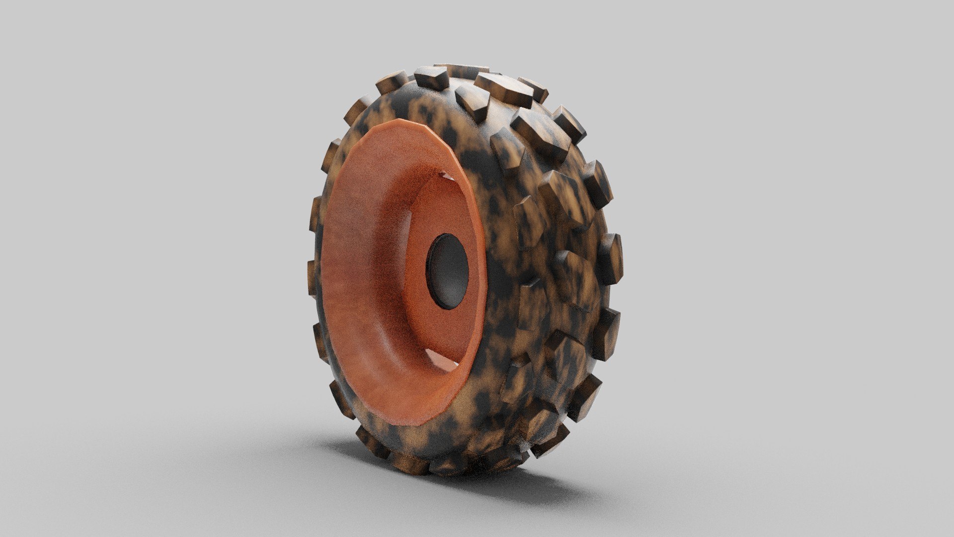 Machine Locust Wheel With Rim 3D model - TurboSquid 2146464