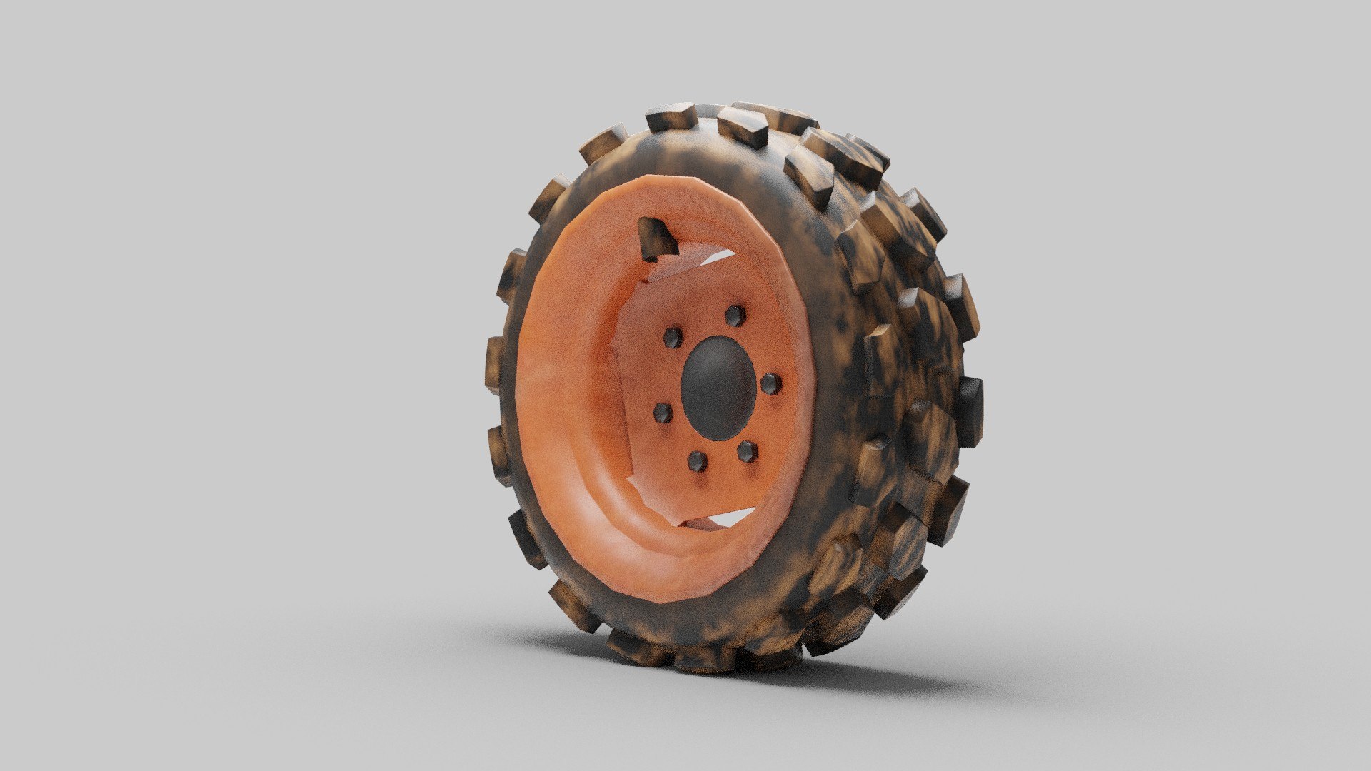 Machine Locust Wheel With Rim 3D model - TurboSquid 2146464