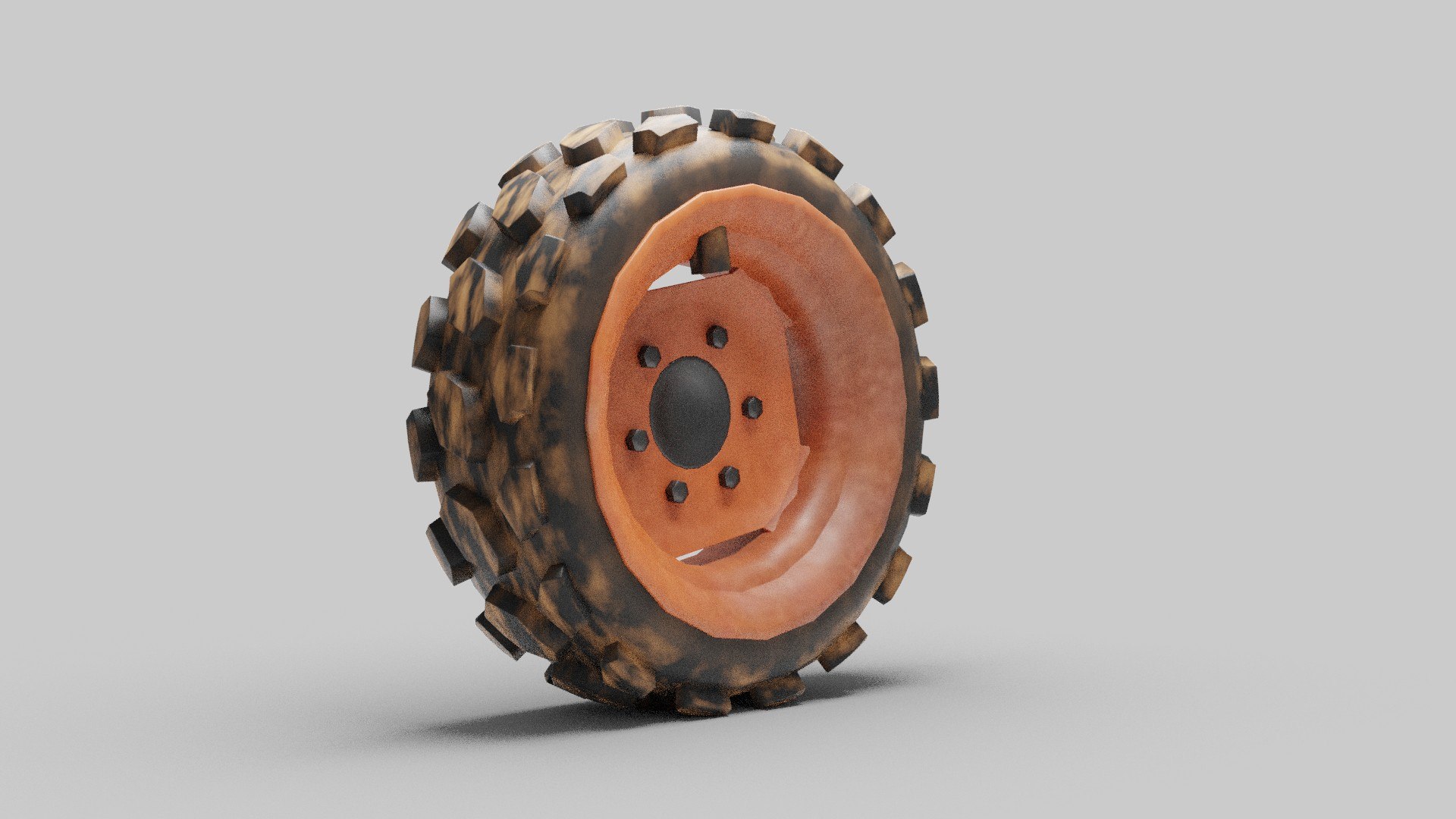 Machine Locust Wheel With Rim 3D model - TurboSquid 2146464