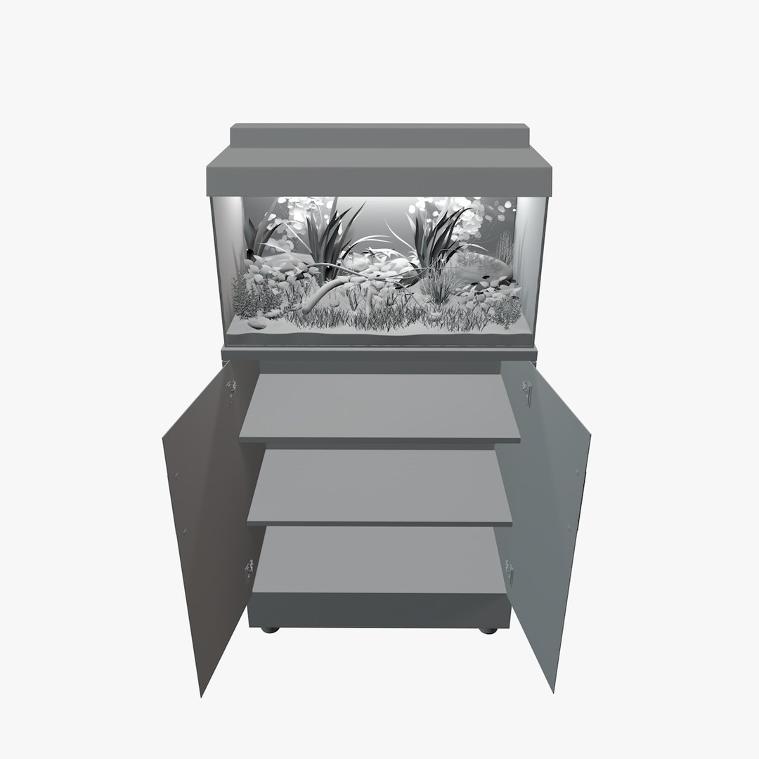 3D terrarium sideboard model - TurboSquid 1231951