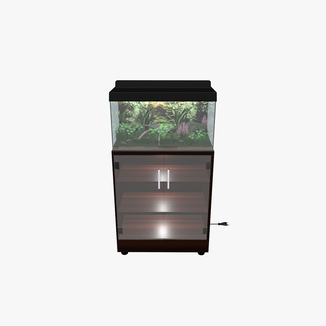 3D terrarium sideboard model - TurboSquid 1231951