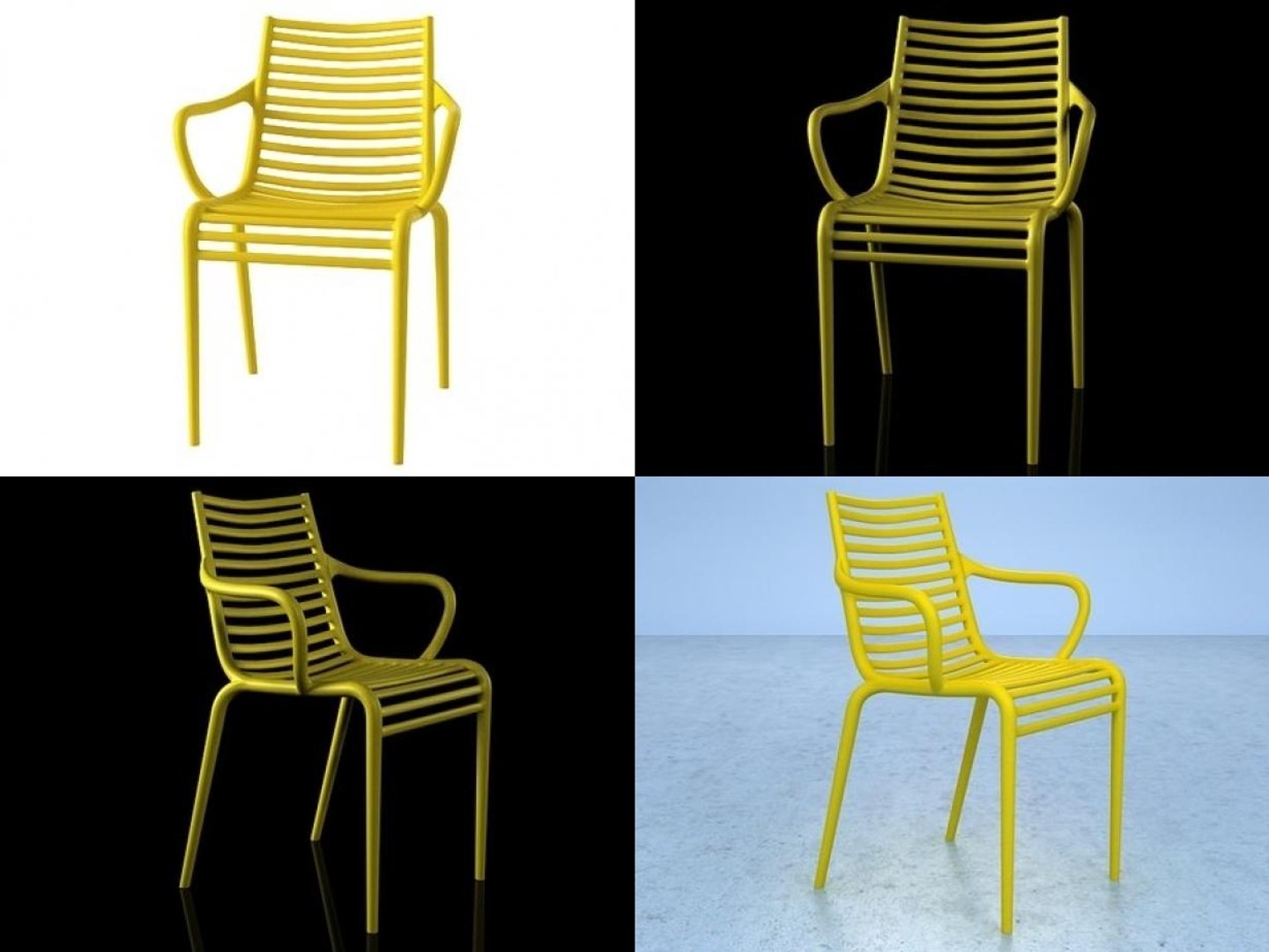 Pip-e chair 3D model - TurboSquid 1183557