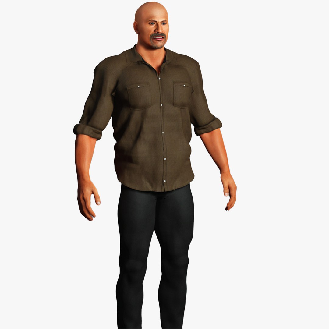3D Model Rock Actor - TurboSquid 2276265