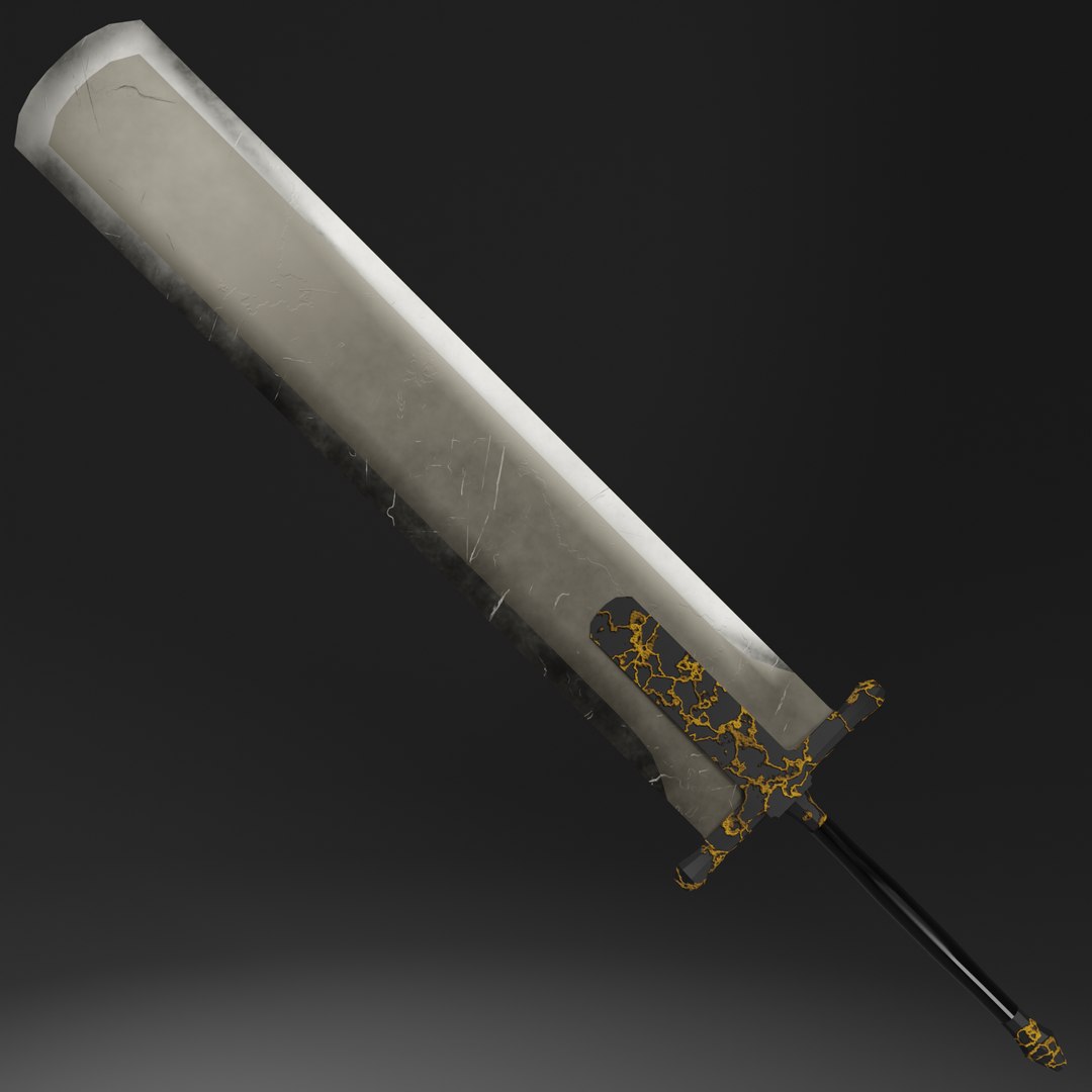 Sword Of Executioner 3D Model - TurboSquid 2230265