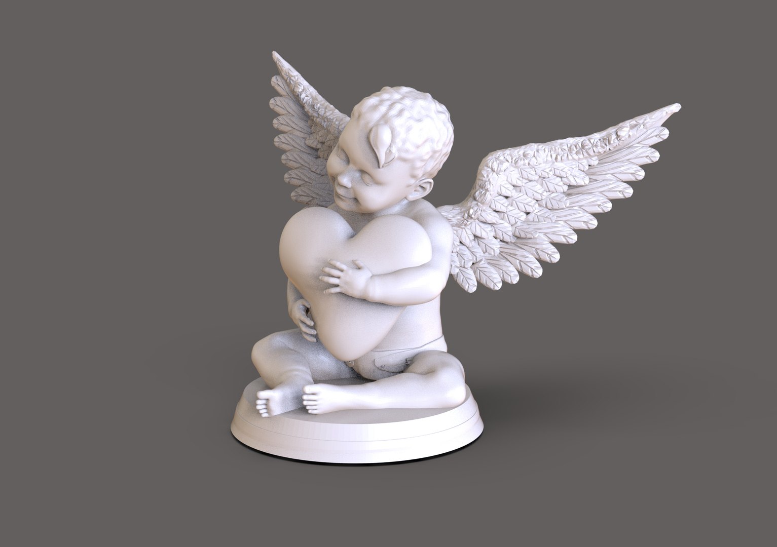 Valentines Cupid 3D Model - TurboSquid 2344774