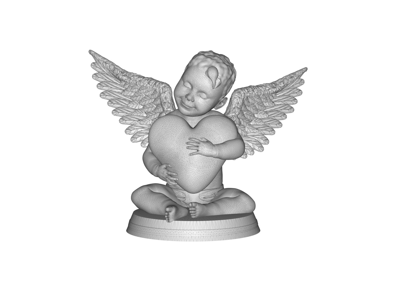 Valentines Cupid 3D Model - TurboSquid 2344774