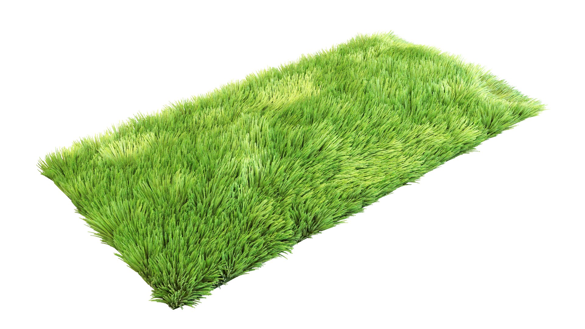3D green pile rug - TurboSquid 2164042