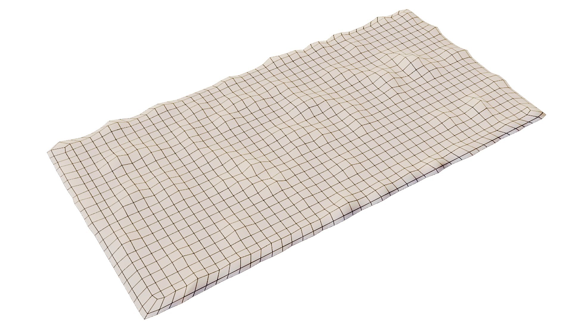 3D green pile rug - TurboSquid 2164042