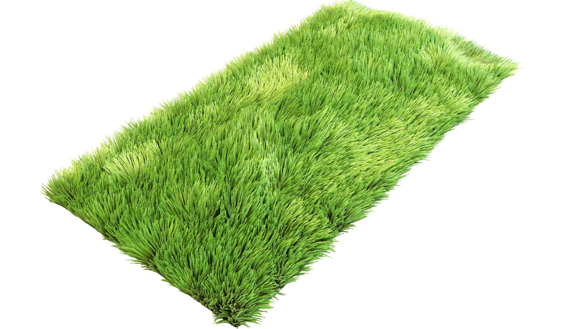 3D green pile rug - TurboSquid 2164042
