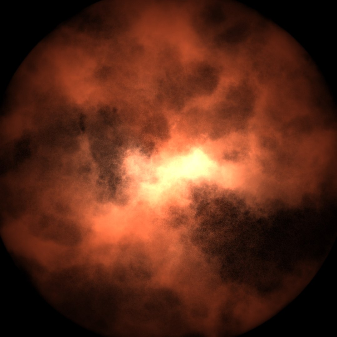 Free Volumetric Light Nebulae 3d Model