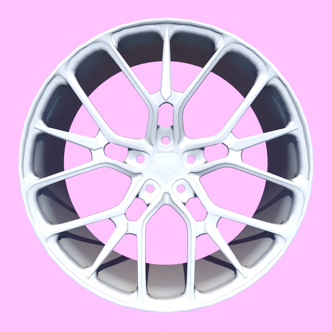 Wheels vorsteiner vff 3D model - TurboSquid 1517231