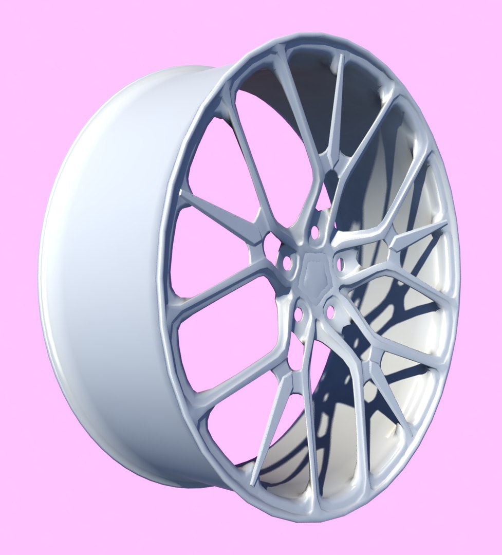 Wheels vorsteiner vff 3D model - TurboSquid 1517231