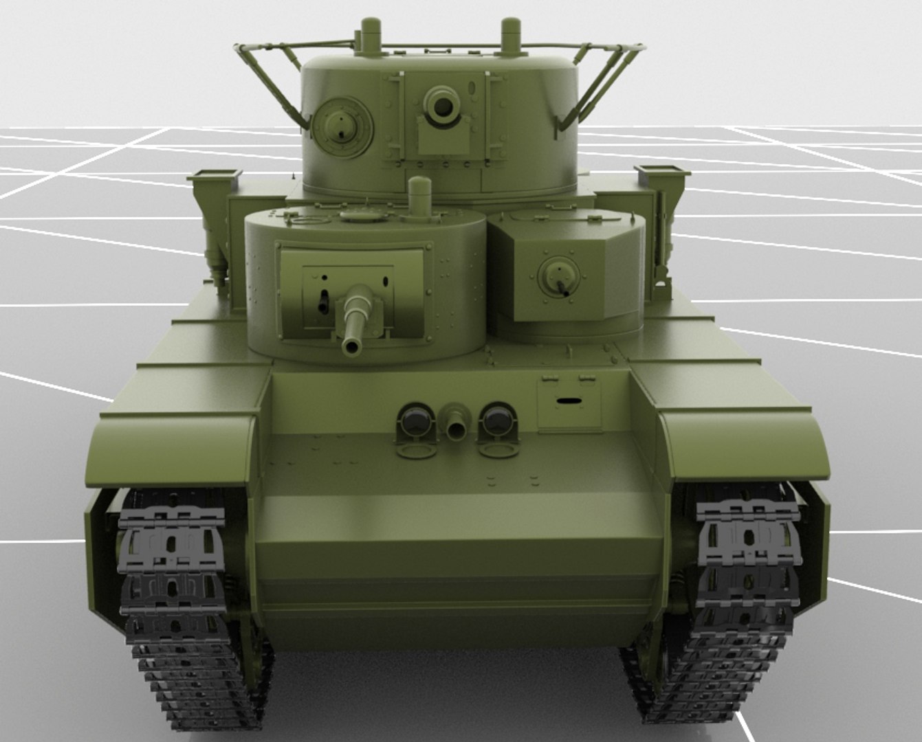 Heavy Tank 3D Model - TurboSquid 1311230