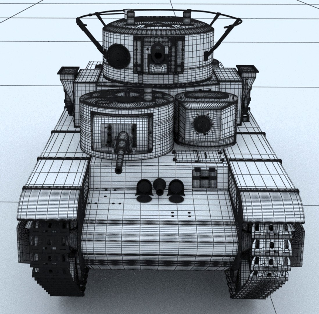 Heavy Tank 3D Model - TurboSquid 1311230