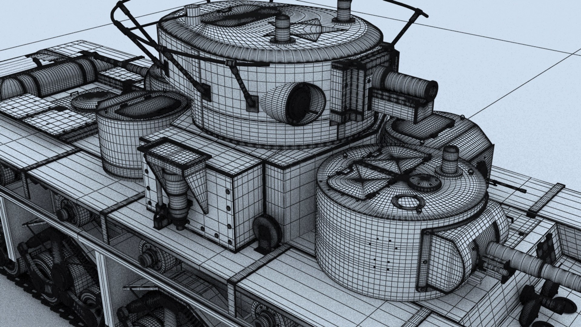 Heavy Tank 3D Model - TurboSquid 1311230