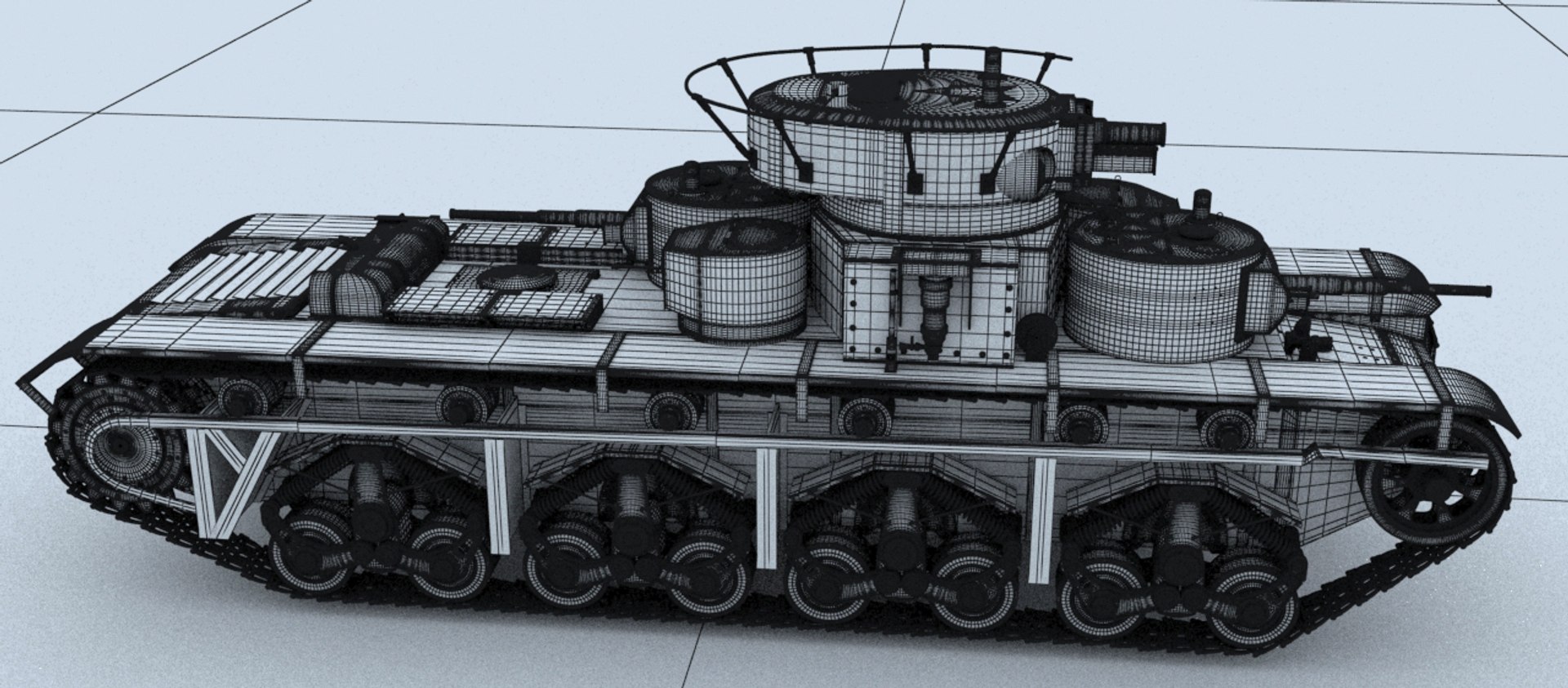 Heavy Tank 3D Model - TurboSquid 1311230