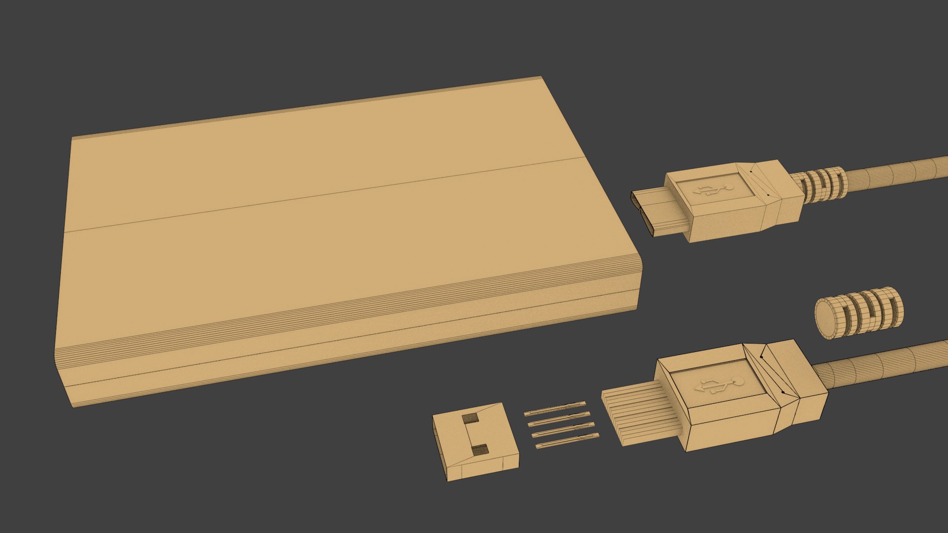 Disk External Hard 3D Model - TurboSquid 1251009
