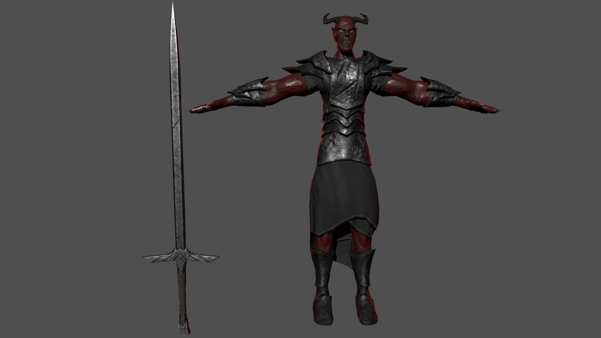 Nameless Demon 3D model - TurboSquid 2036261