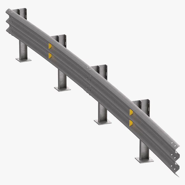 3D Guardrail Models | TurboSquid