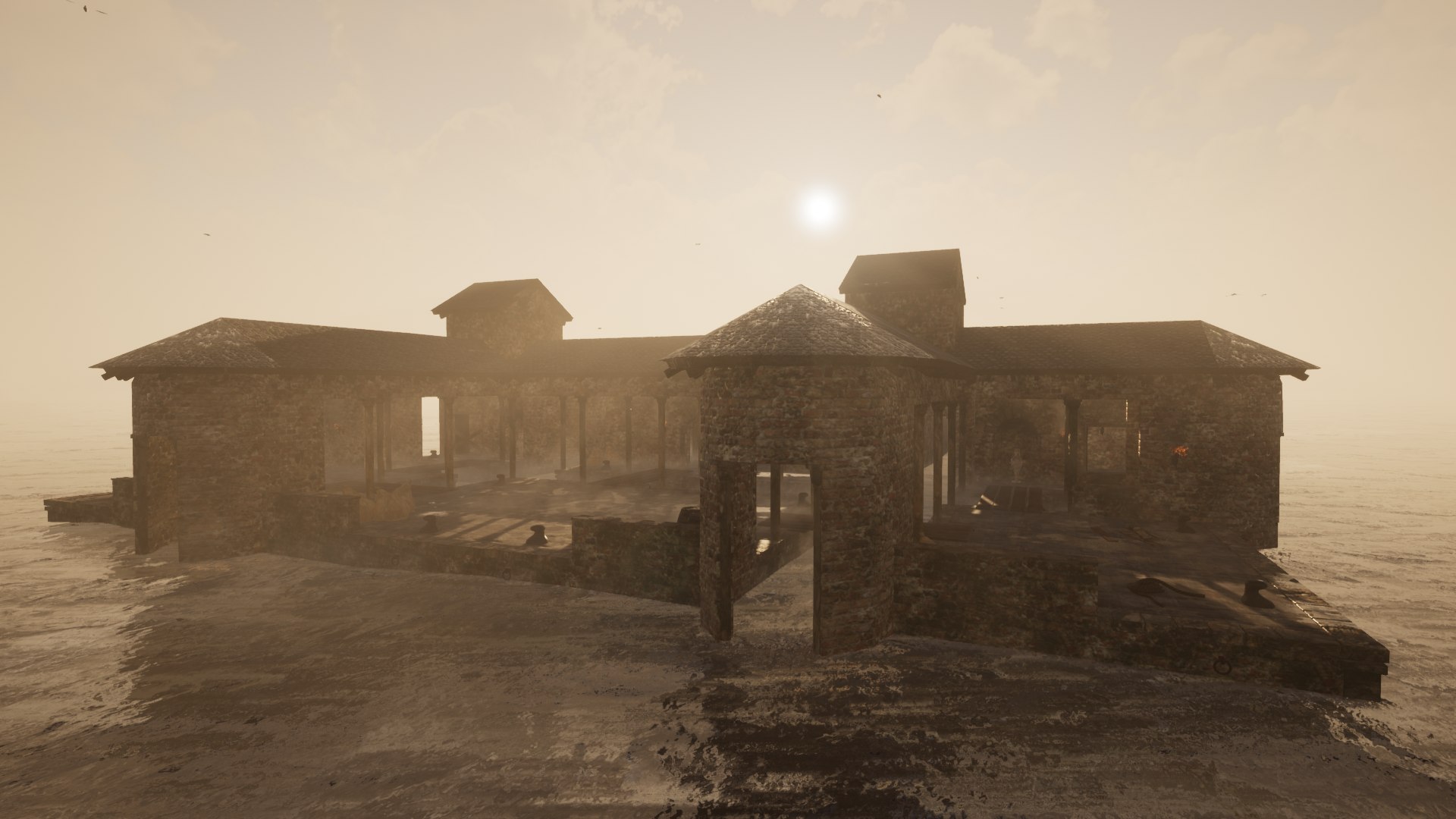 3D model Fort Rock - Asset Pack - Blender and FBX - TurboSquid 1743743