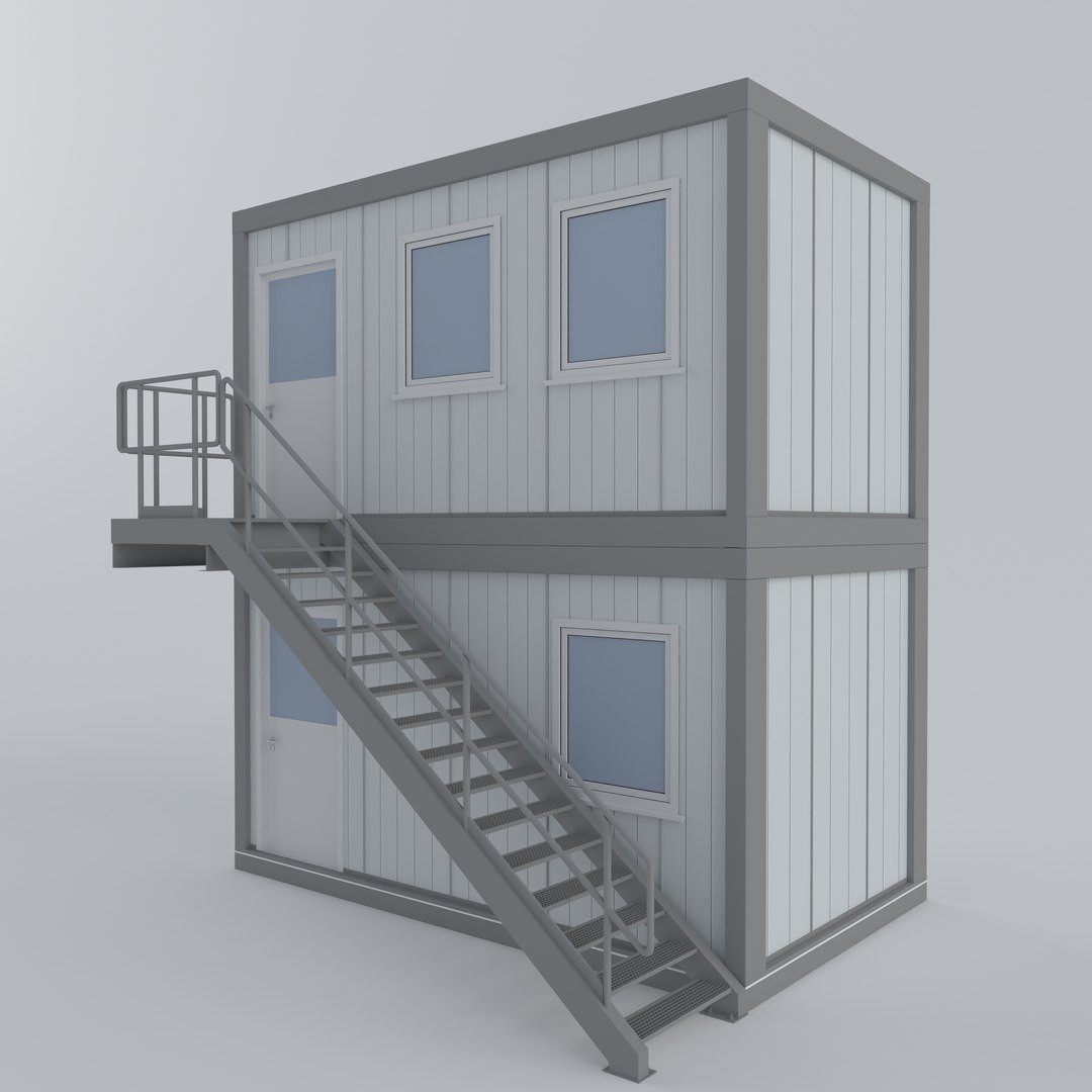 3D Container Office - TurboSquid 1427168