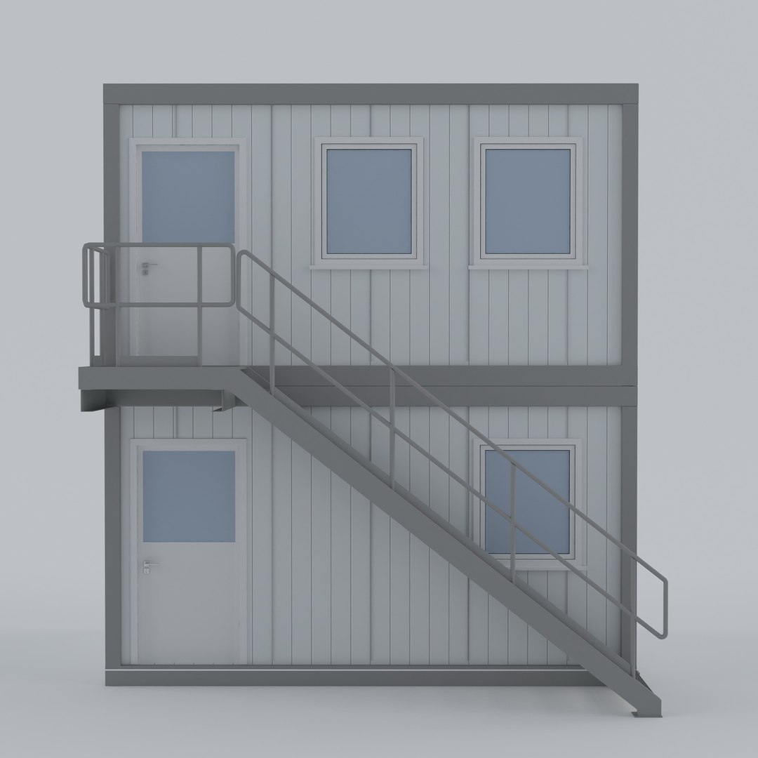 3D Container Office - TurboSquid 1427168