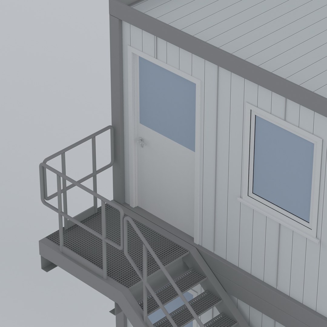 3D Container Office - TurboSquid 1427168