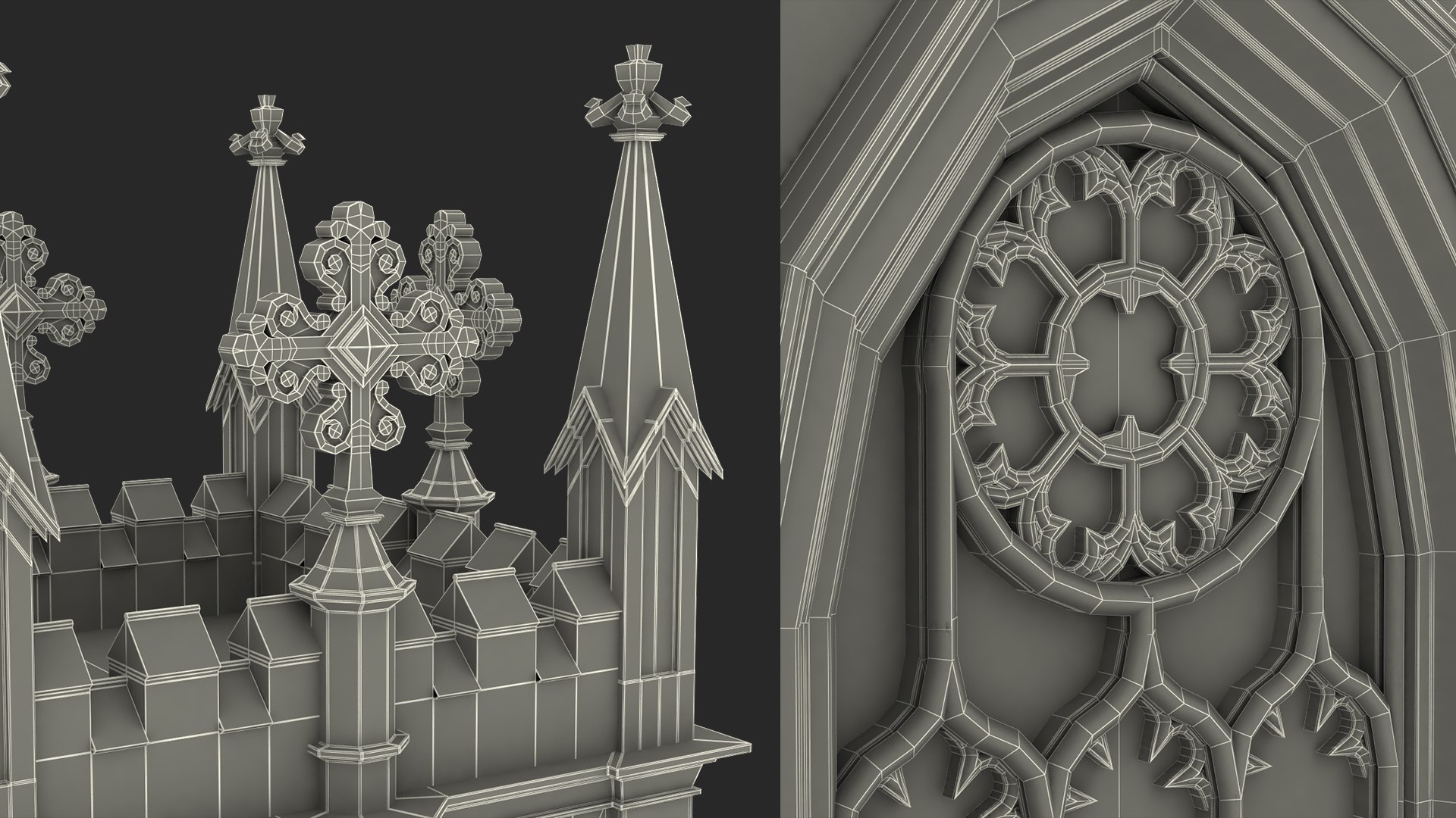 3D ancient brick tower medieval model - TurboSquid 1443298