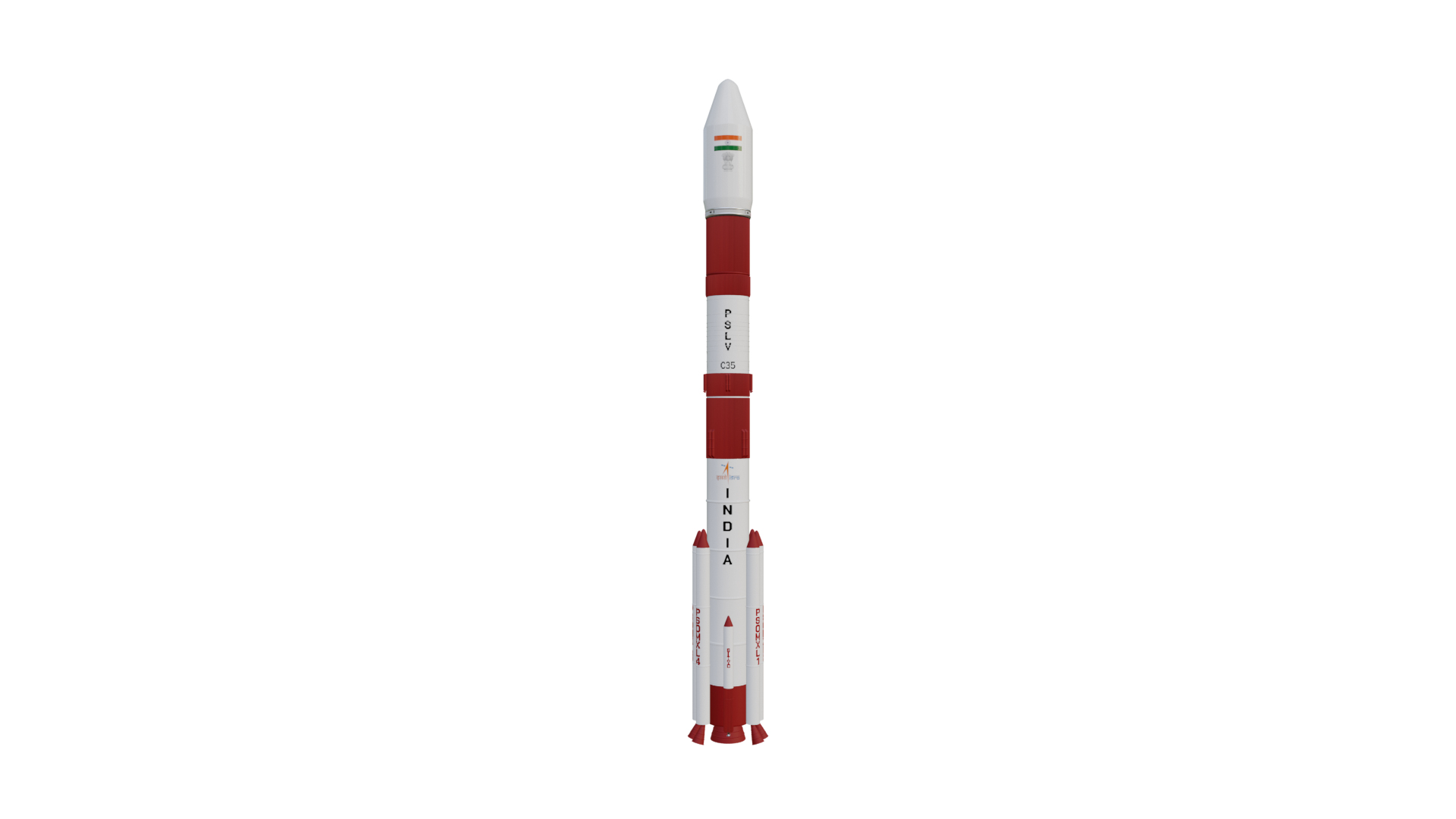 PSLV ROCKET 3D - TurboSquid 2260208