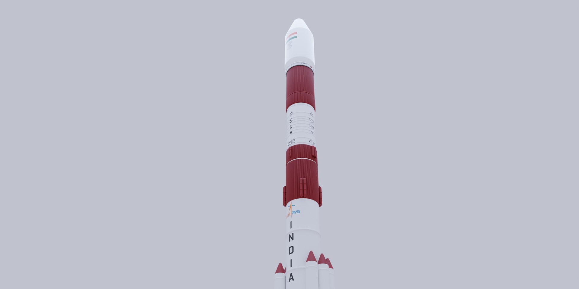PSLV ROCKET 3D - TurboSquid 2260208