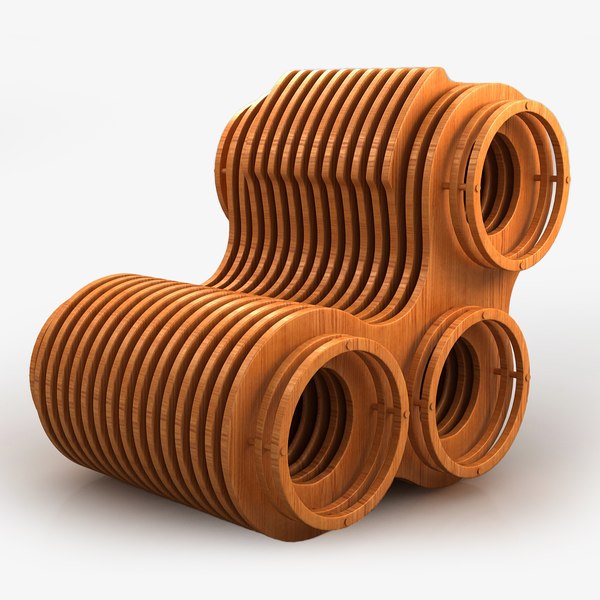 modelo 3d Parametric Chair 07 - TurboSquid 2086245