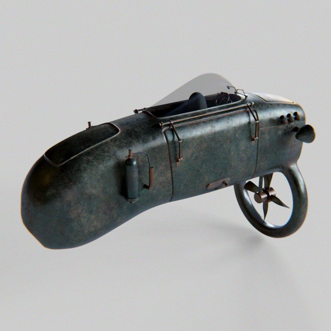 3D Steampunk Vehicle Punk Model - TurboSquid 1668037