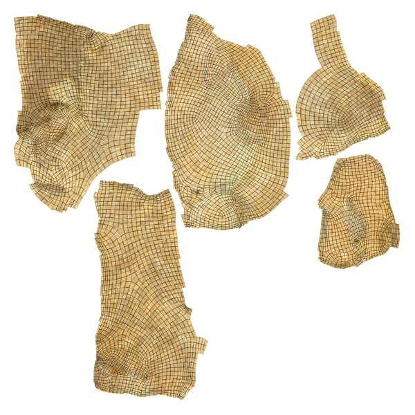 3D model Yellow Rock Raw Scanned - TurboSquid 1782383