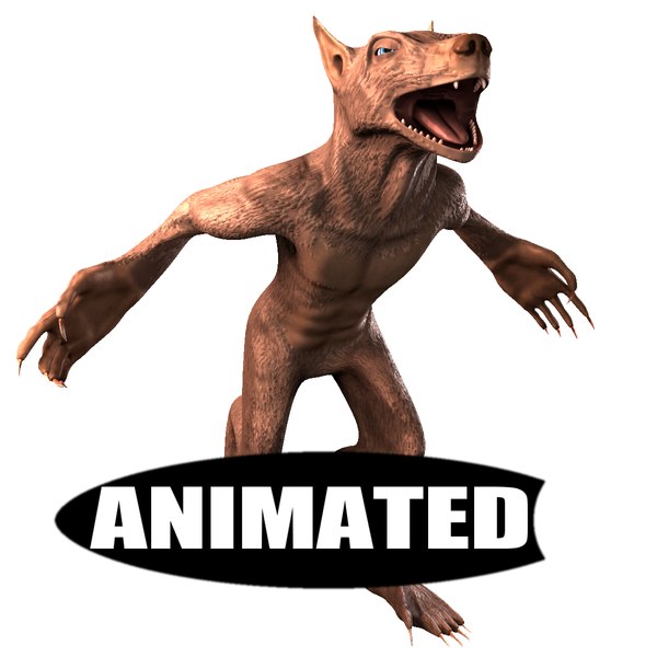Werewolf Blender Models for Download | TurboSquid